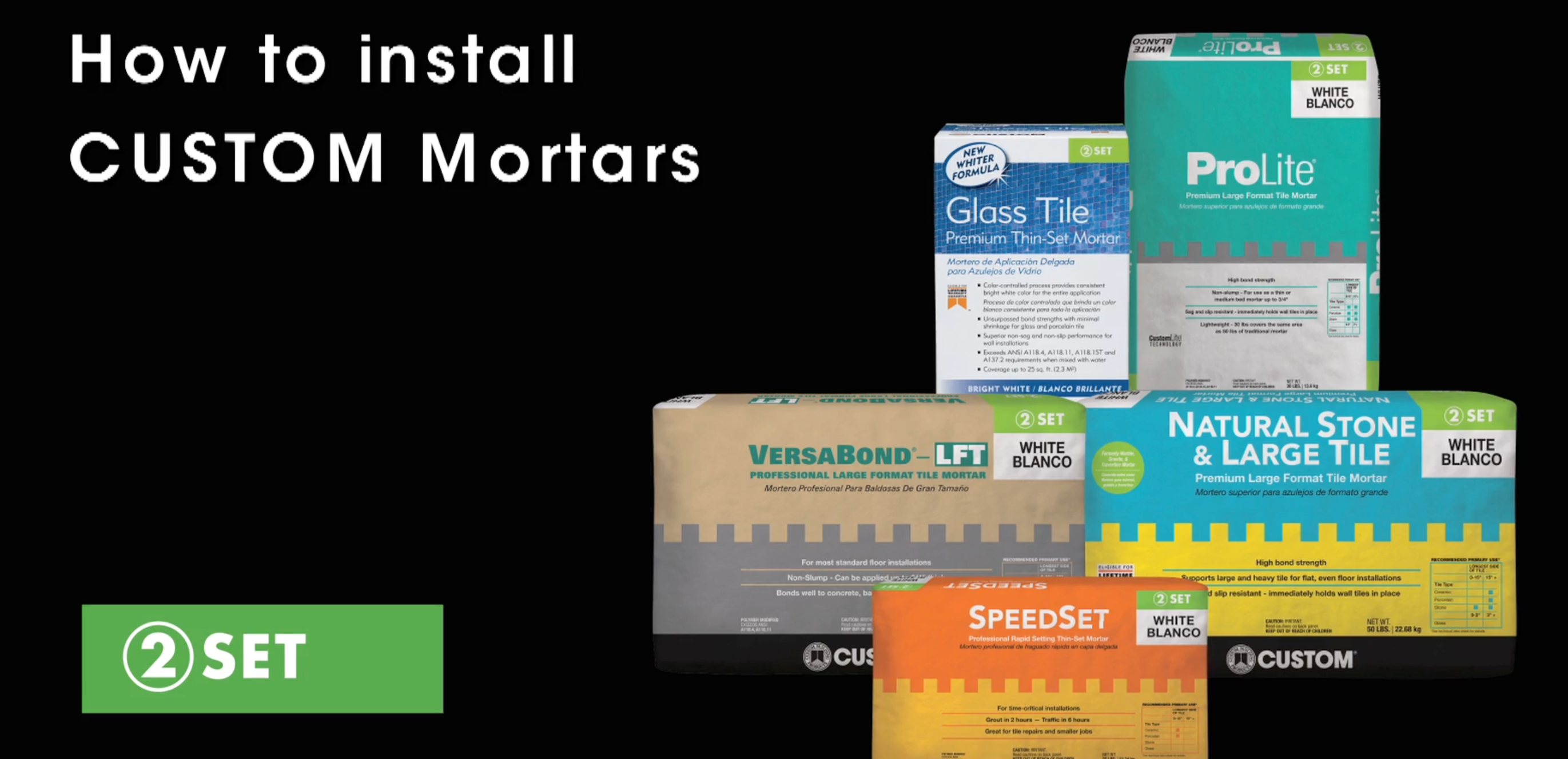 How to Install CUSTOM Polymer-Modified Mortars – Elit Tile