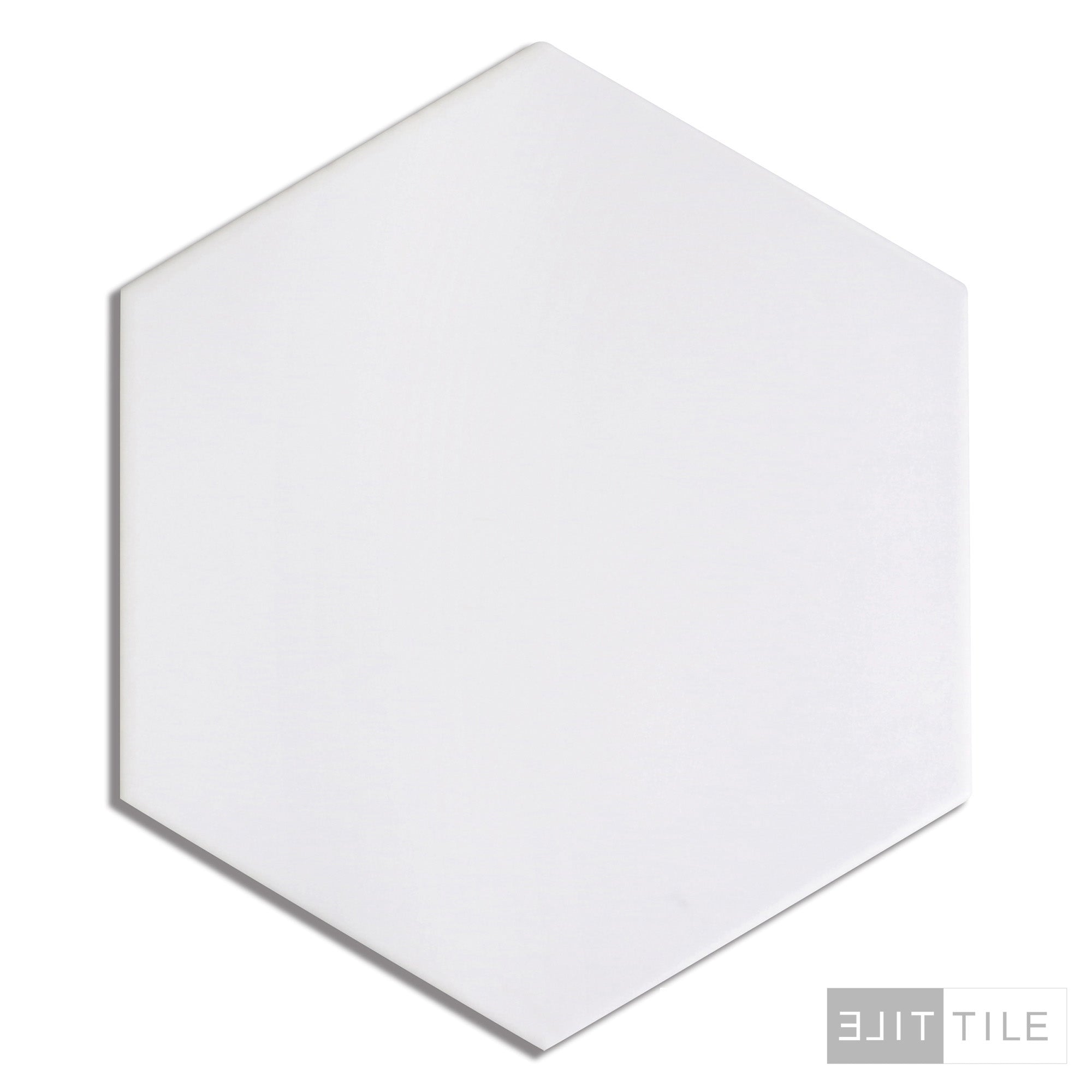 Meraki Porcelain Tile 8X9 Blanco Matte - Elit Tile