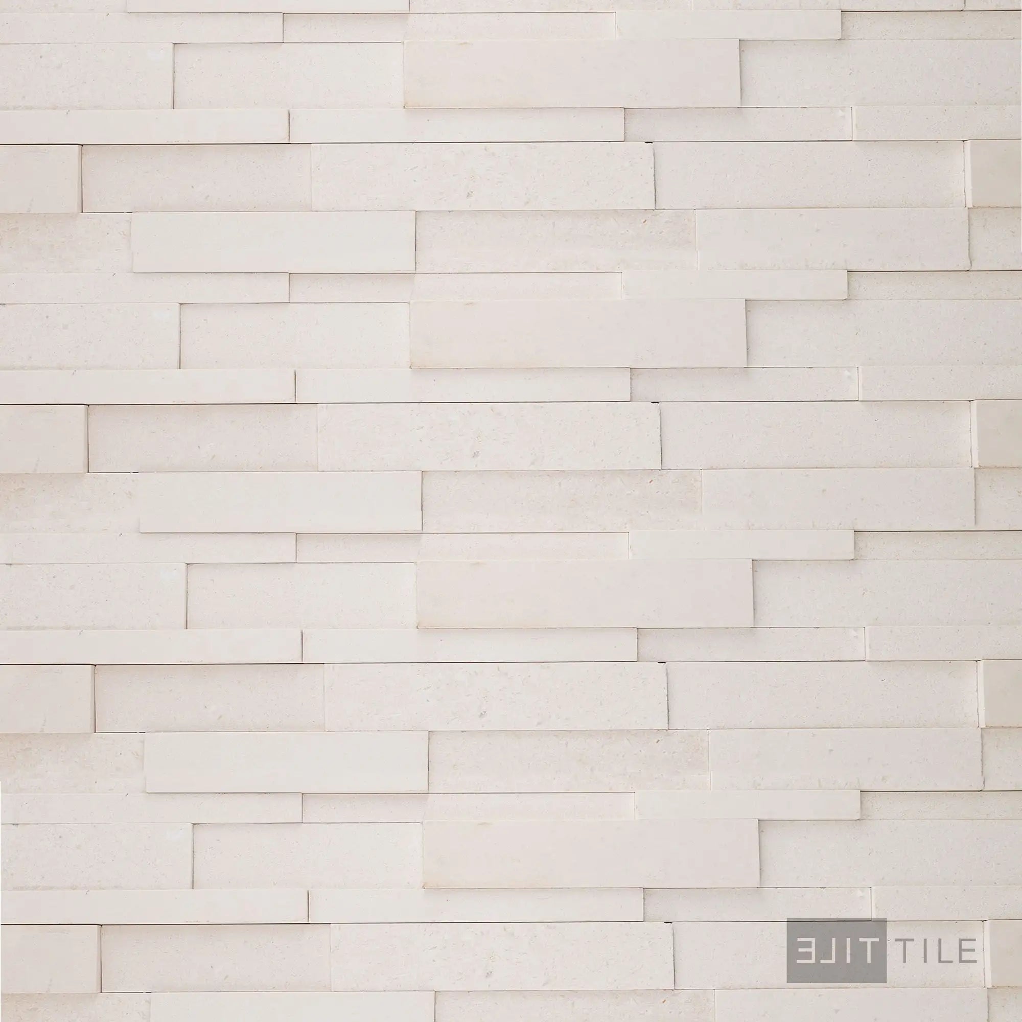 Modern Ledgestone Porcelain Ledger Panel 6X24 Cream Natural – Elit Tile