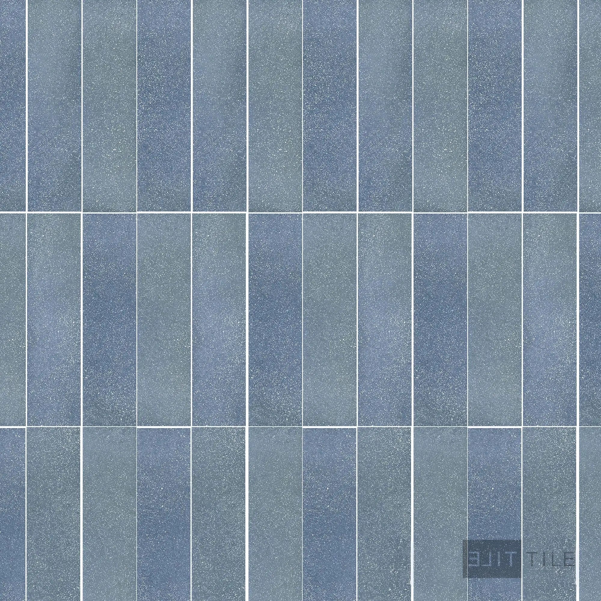 Tetris 2X8 Blu Matte – Elit Tile