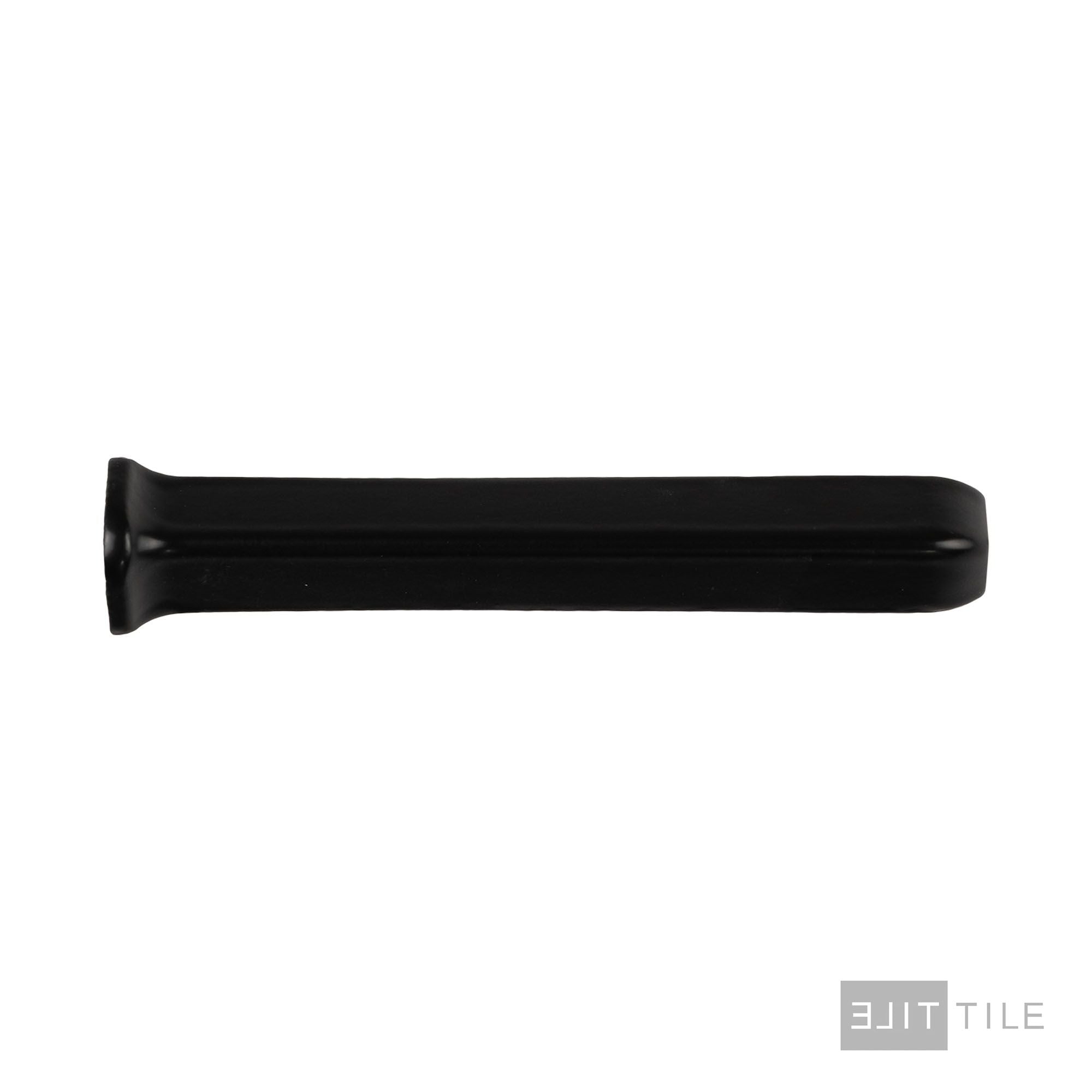 Sanitary Cove Base Outside Corner 1X6 Black Matte – Elit Tile