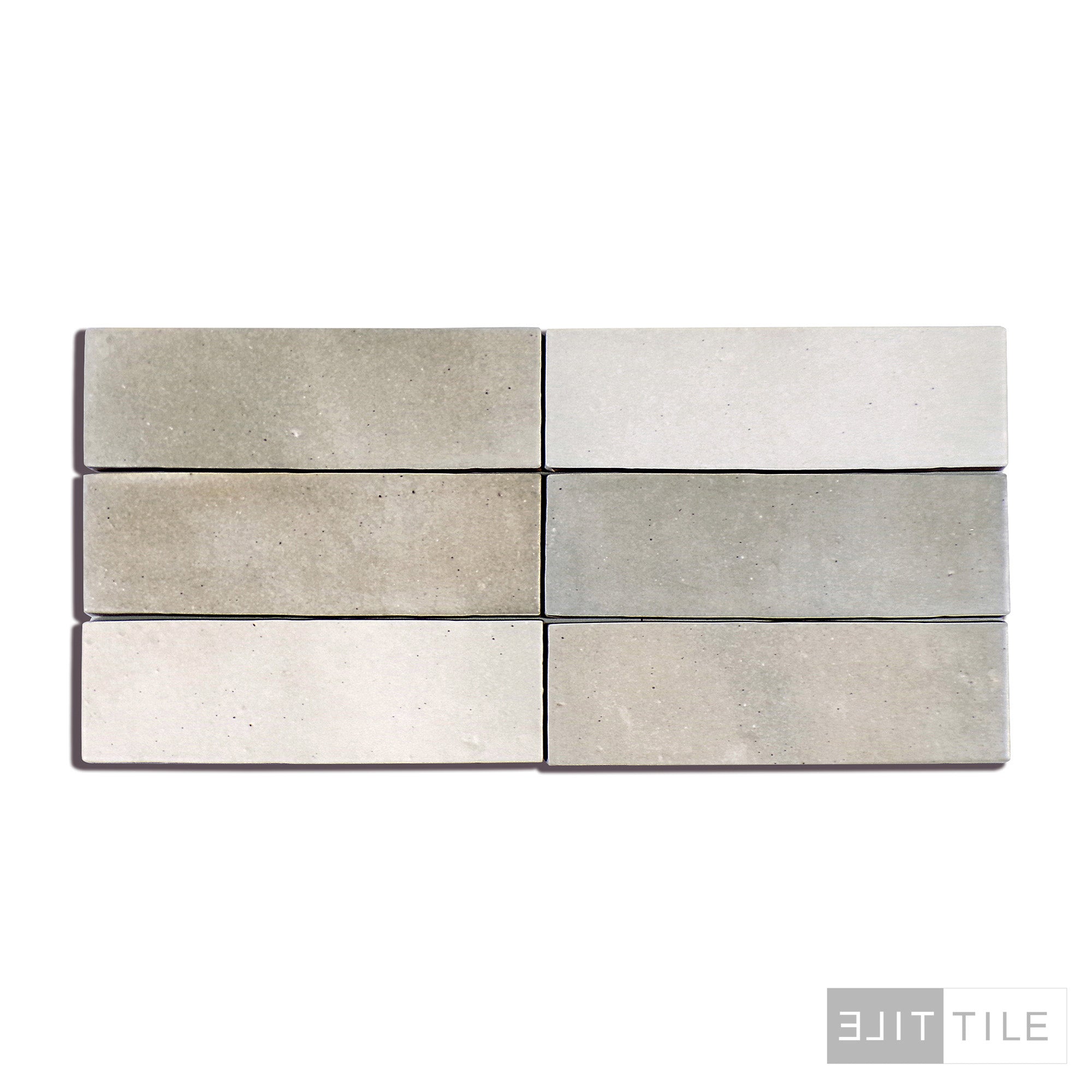 Celine Porcelain Tile 2X6 Greige Matte – Elit Tile