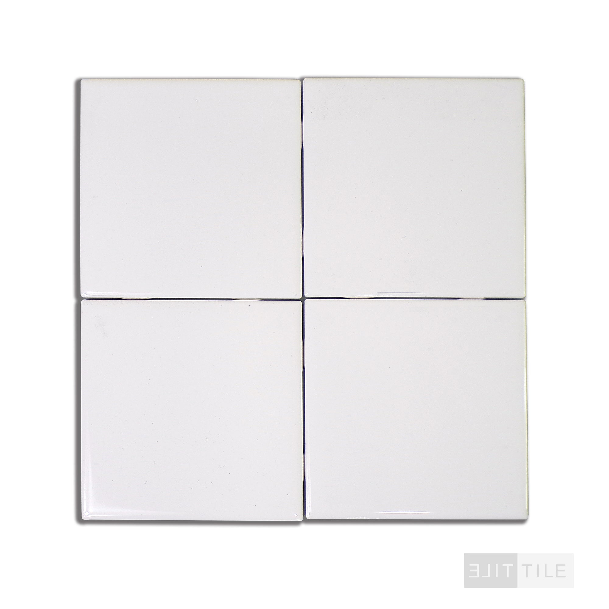 Color Wheel Classic Ceramic Tile 4-1/4X4-1/4 0100 White Glossy – Elit Tile