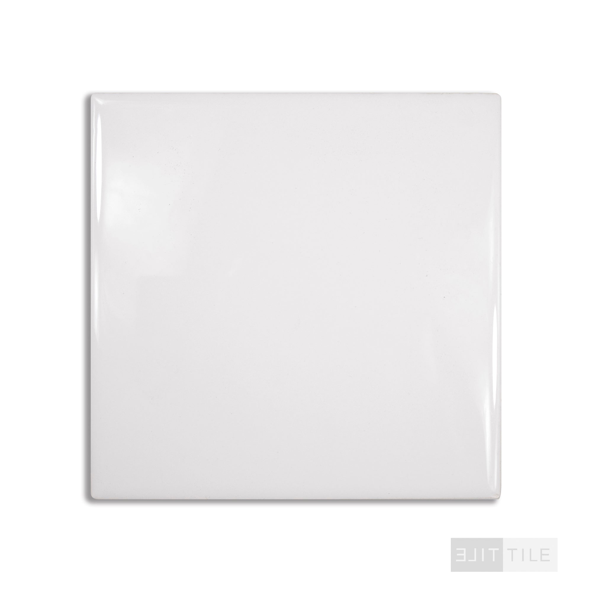 Color Wheel Classic Ceramic Tile 6X6 0100 White Glossy – Elit Tile