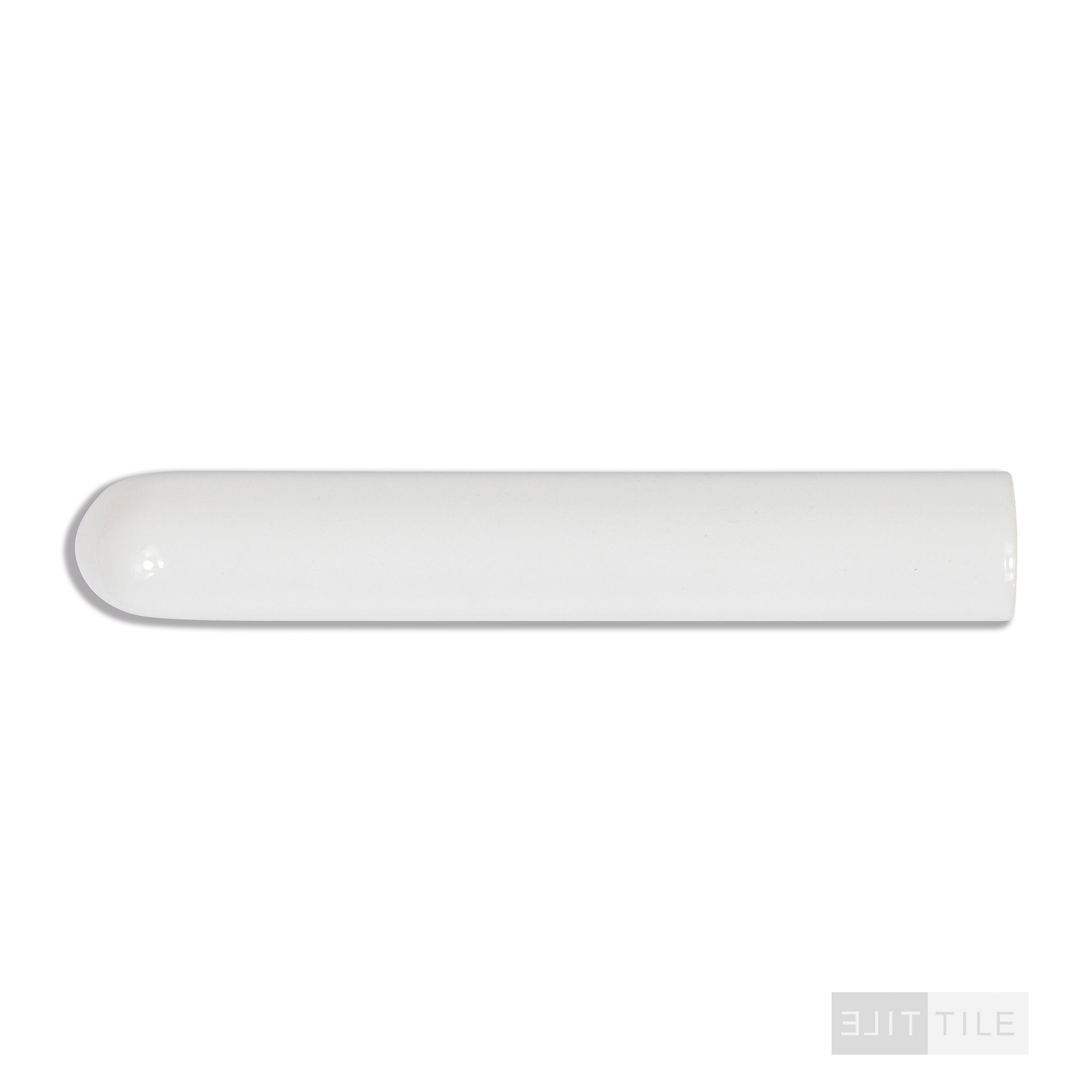 Color Wheel Classic Ceramic Quarter Round Corner 3/4X6 0100 White ...