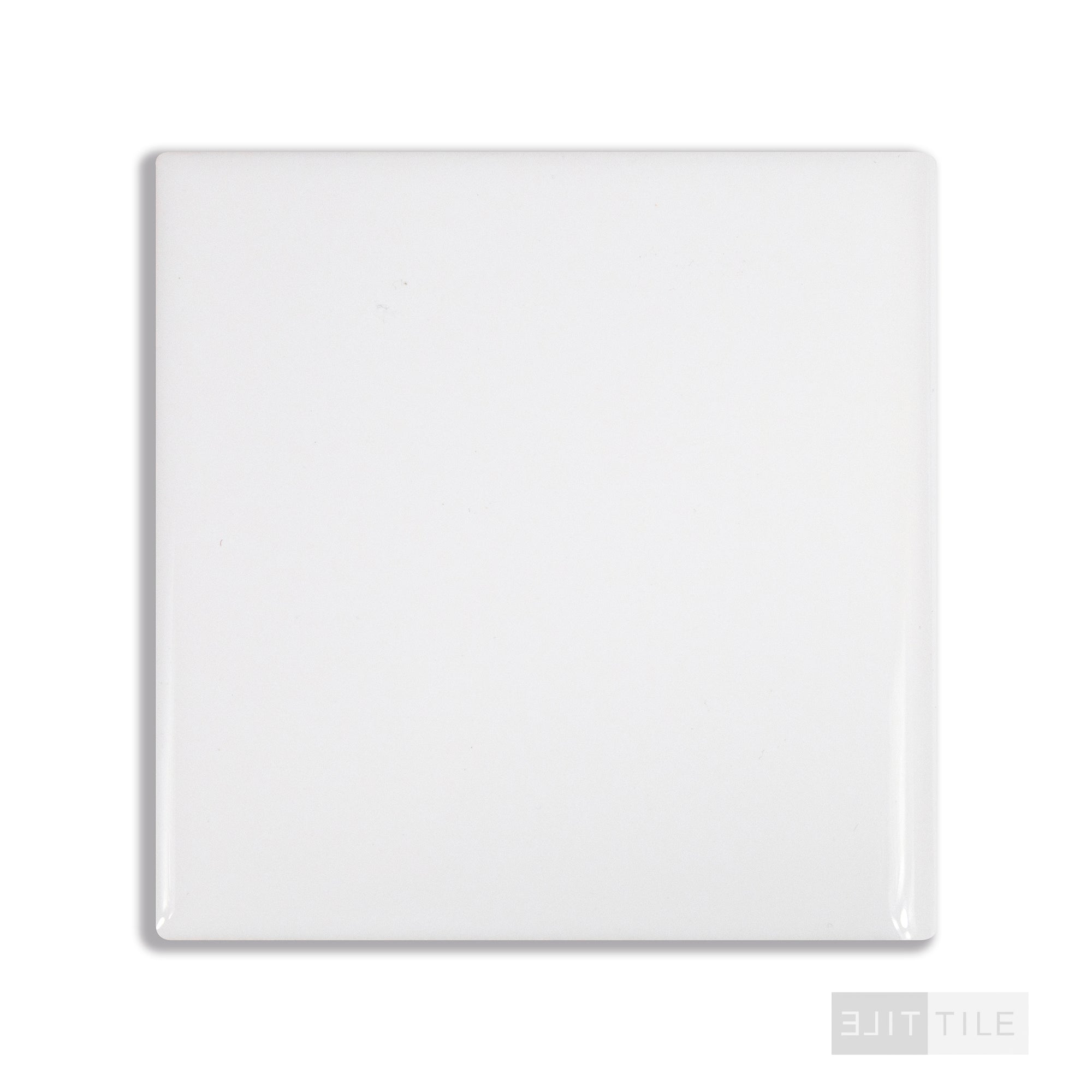 Color Wheel Classic Ceramic Surface Bullnose 4 1/4X4 1/4 0100 White ...