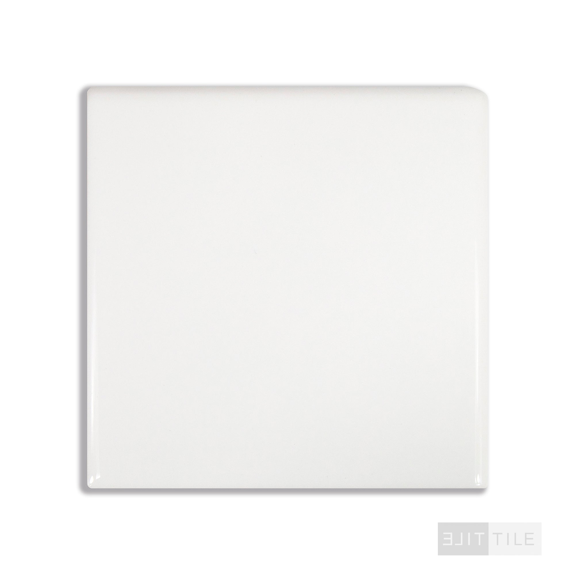 Color Wheel Classic Ceramic Bullnose Corner 6X6 0100 White – Elit Tile
