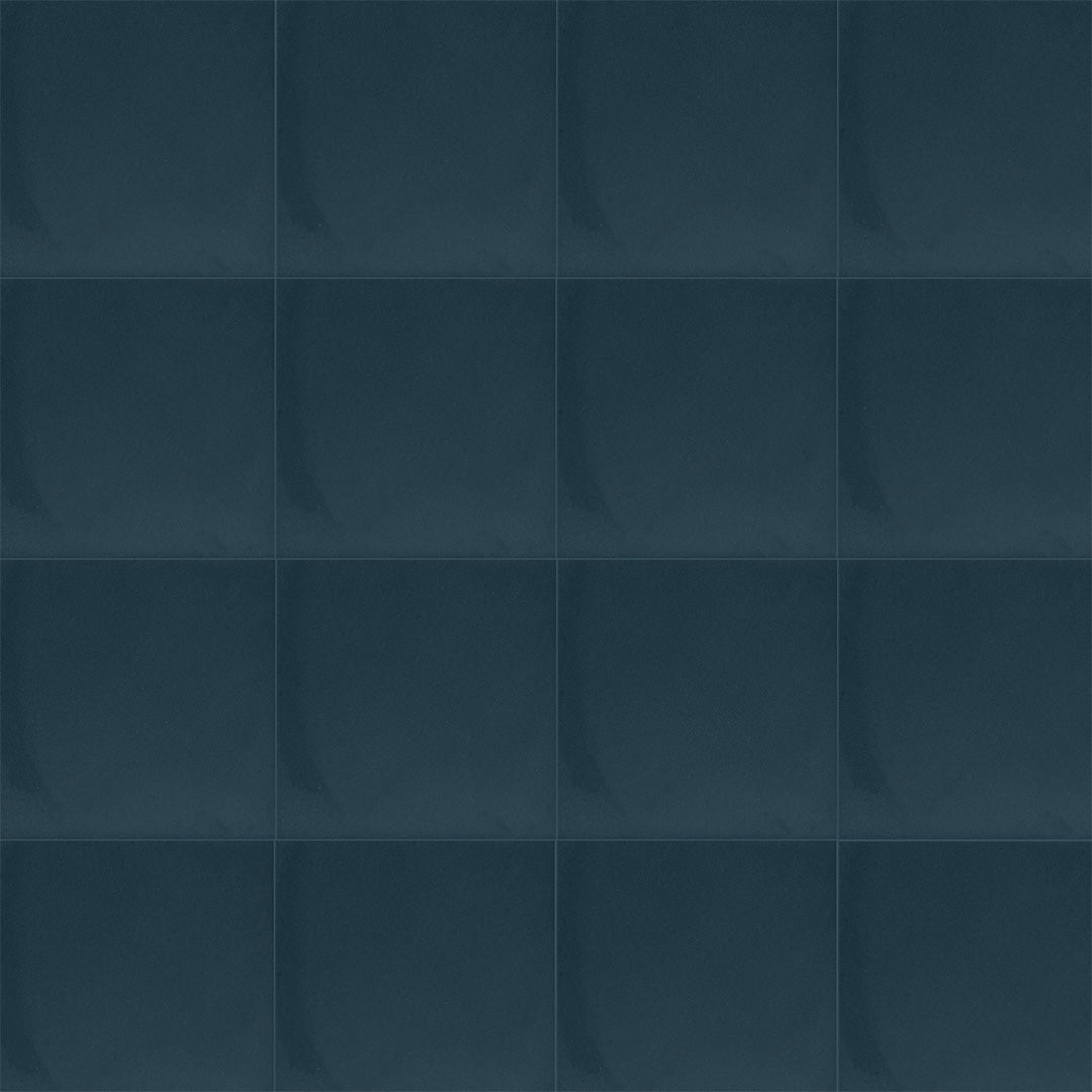 4D Square 8X8 Deep Blue Matte – Elit Tile