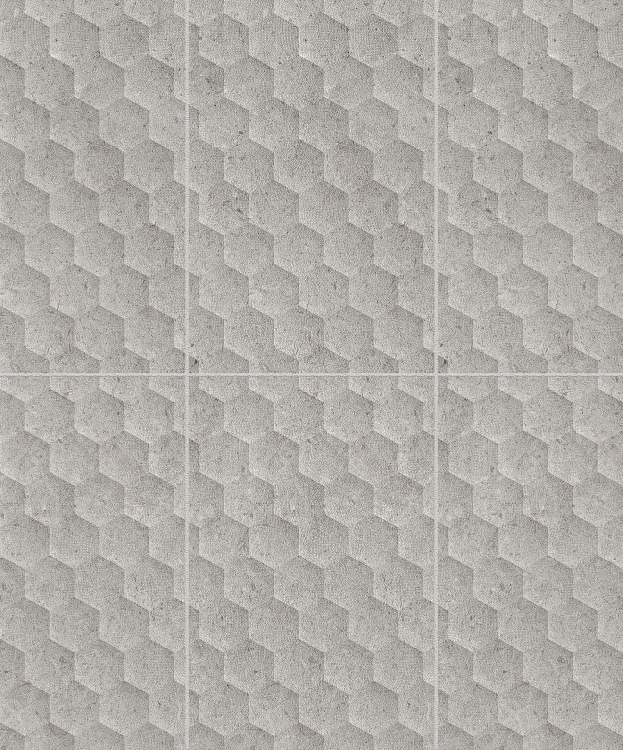 Bera&Beren Six 12X36 Dark Grey Anti-Slip - Elit Tile