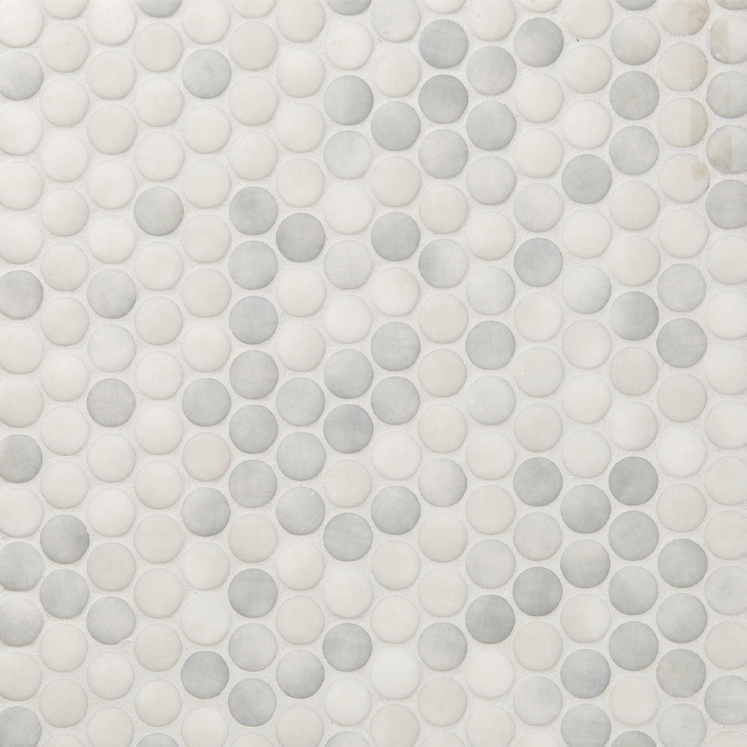 Emersyn Lane Circle Mosaic 12X12 Rockwell Twill Matte – Elit Tile