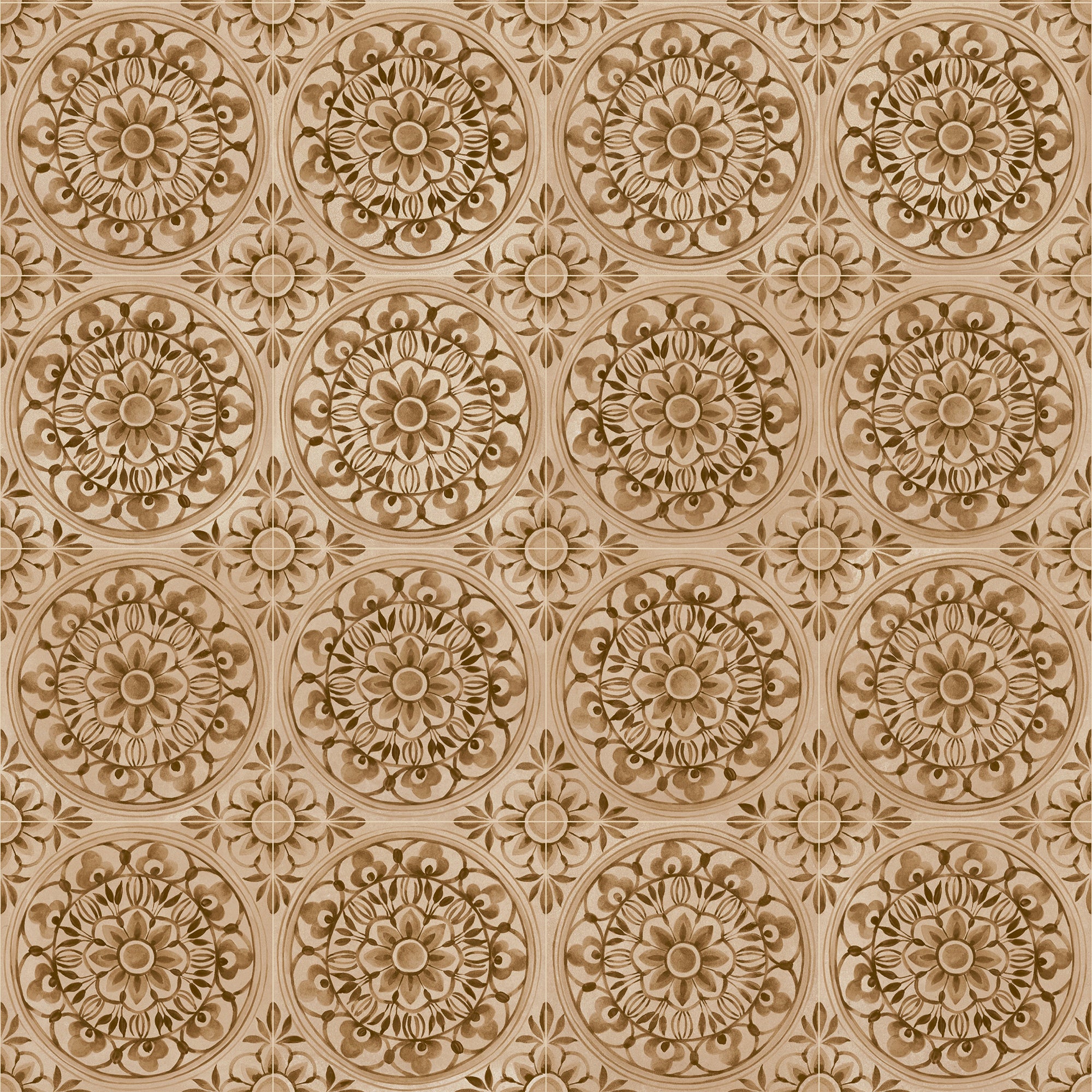 Amuri Decoro Pizzo 8X8 Biscotto - Elit Tile
