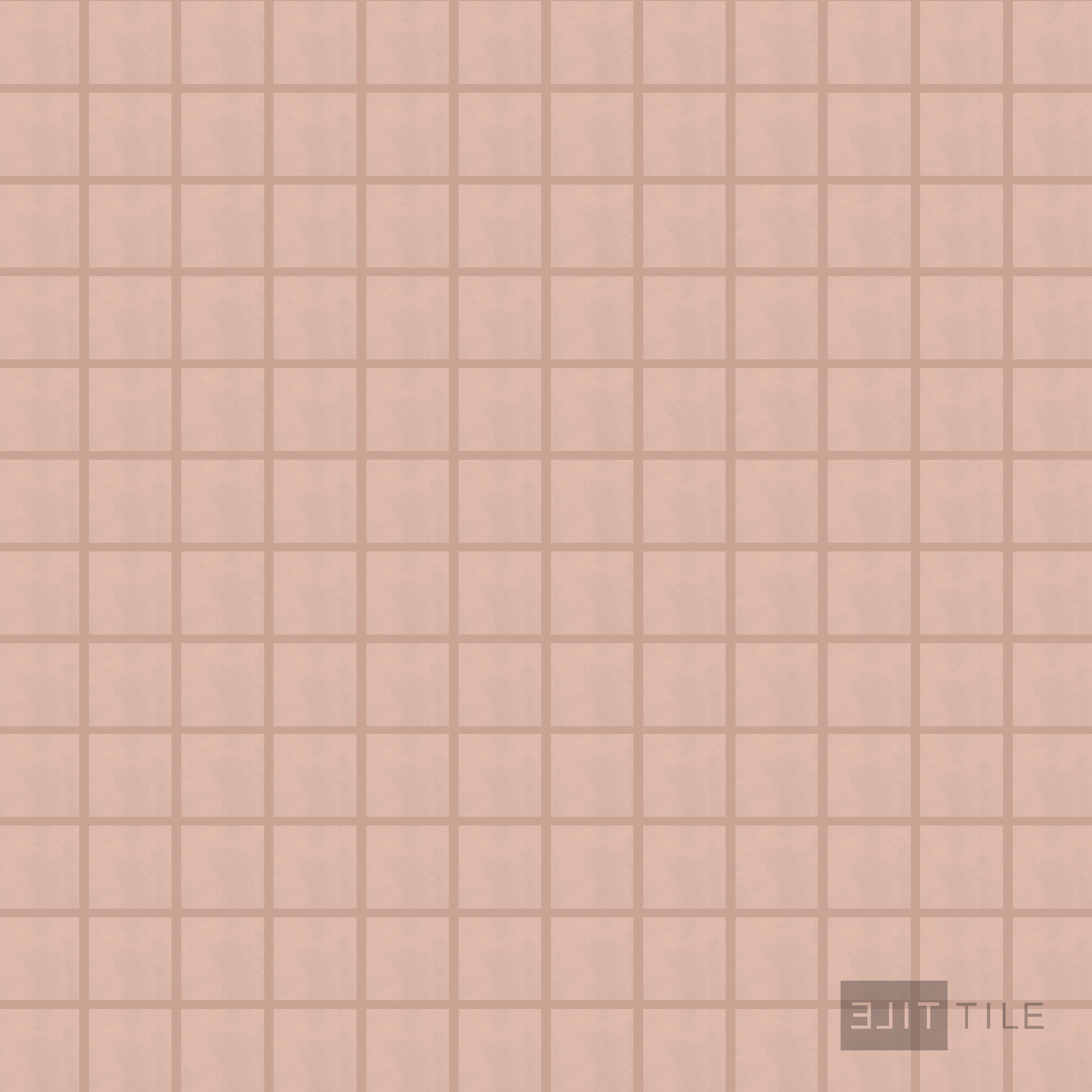 Nuances Matte Mosaic A 2X2 12X12 Rose - Elit Tile - Elit Tile