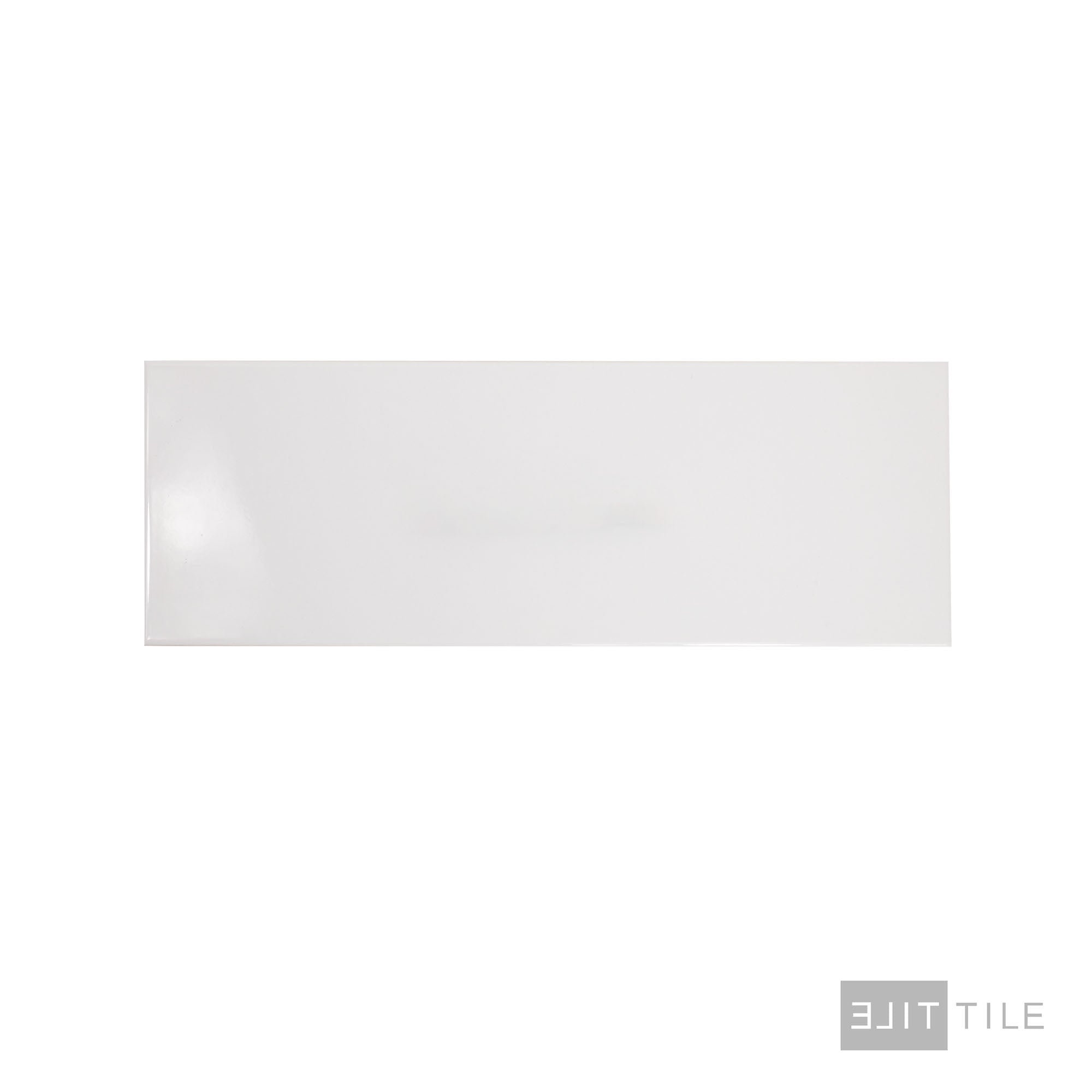 Color Collection Ceramic Tile Glossy 6X18 U081 White Ice Bright – Elit Tile