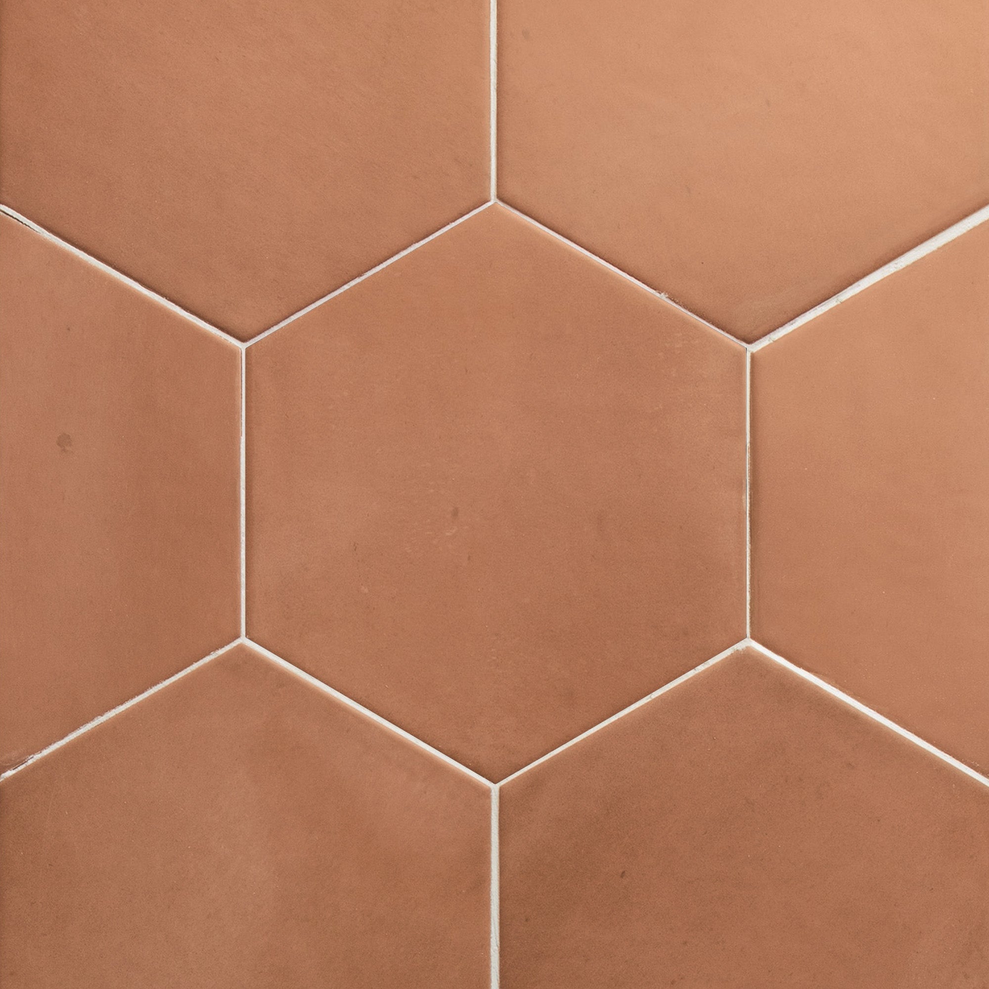 Clay Porcelain 7X8 Hex Brick Matte - Elit Tile