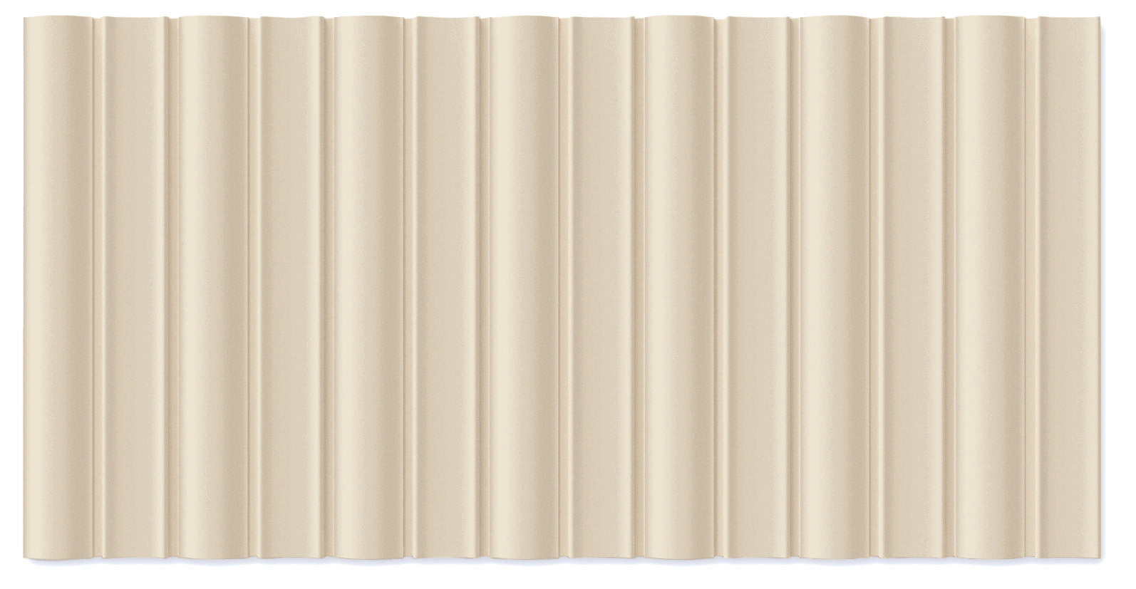 Faces Bar Matte 5X10 Bone - Elit Tile