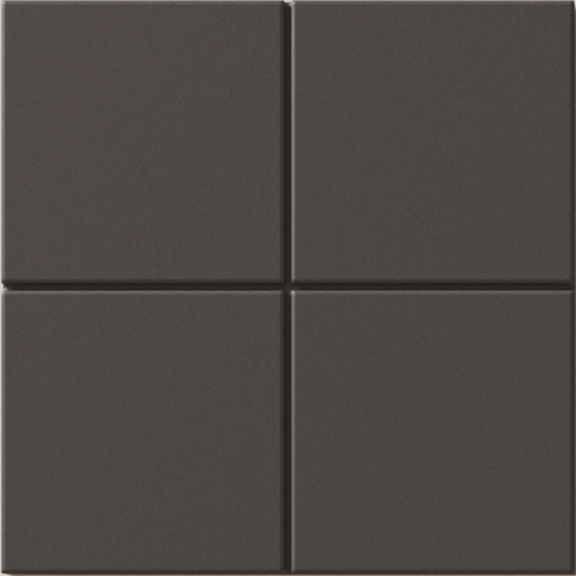 Raster Grid M Matte 6X6 Basalt – Elit Tile