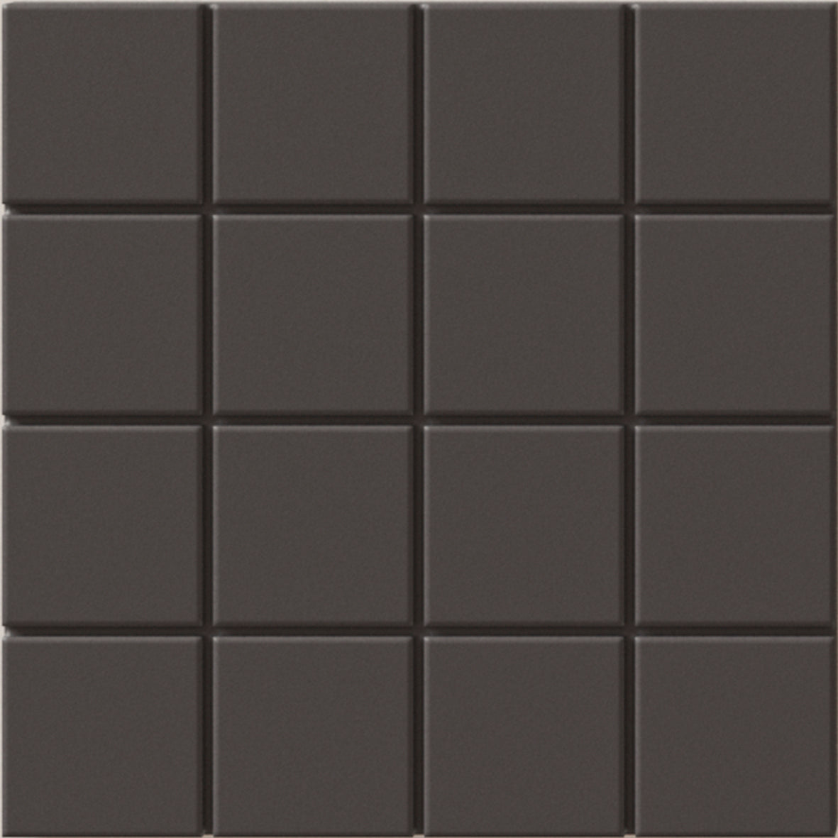 Raster Grid S Matte 6X6 Basalt – Elit Tile