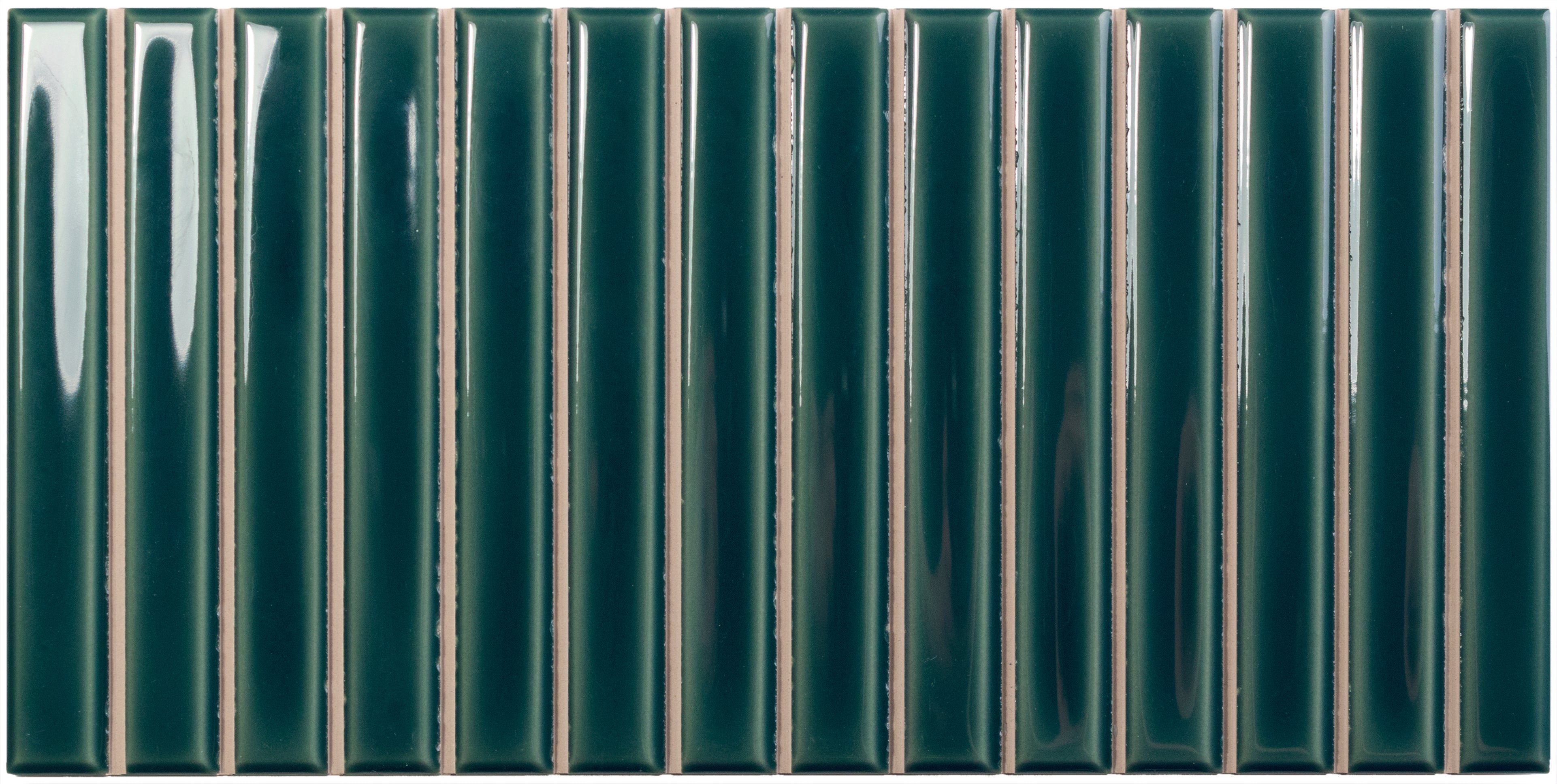 Sweet Bars Glossy 5X10 Royal Green - Elit Tile