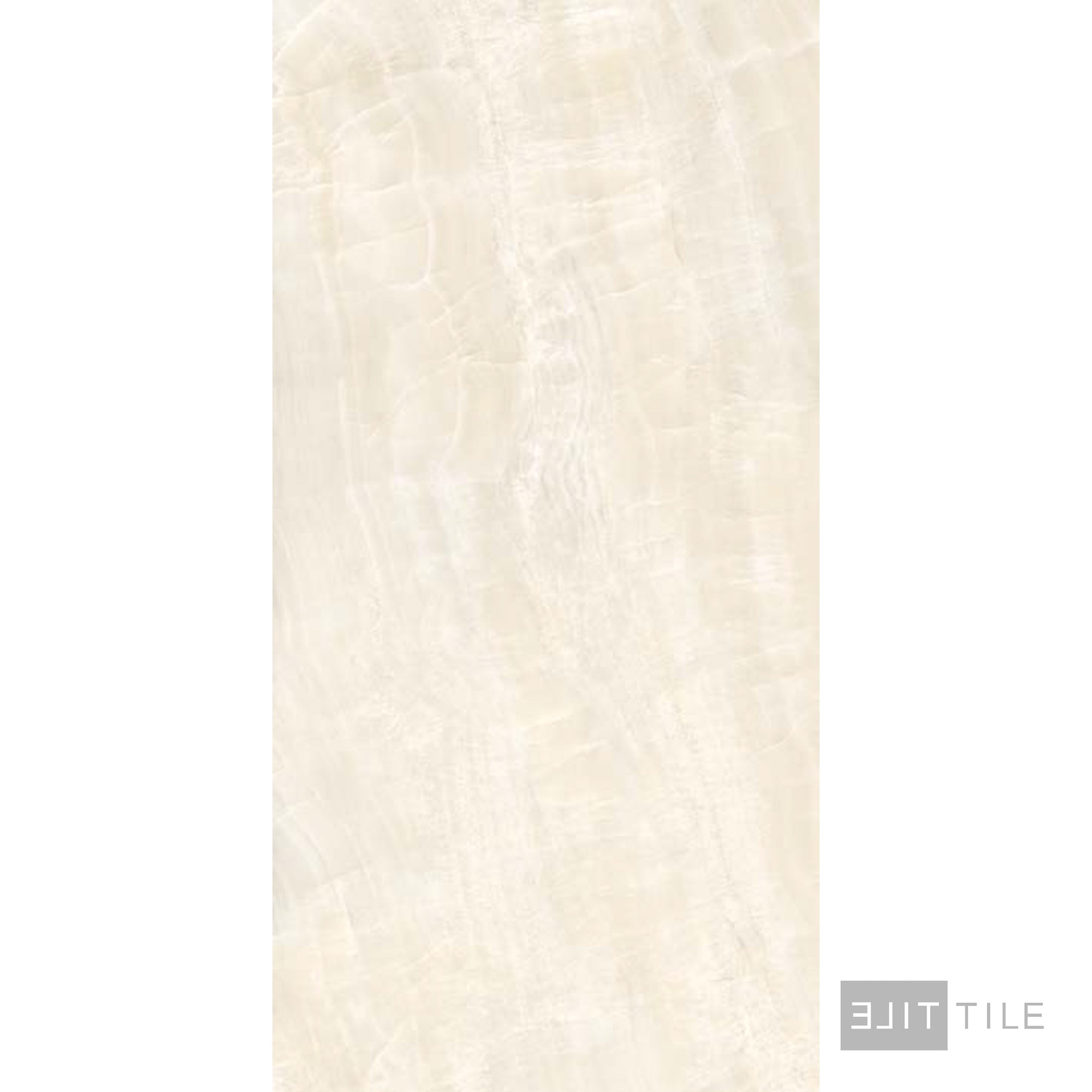 Porcelain Slabs 63X126 Onice White Polished - Elit Tile - Elit Tile