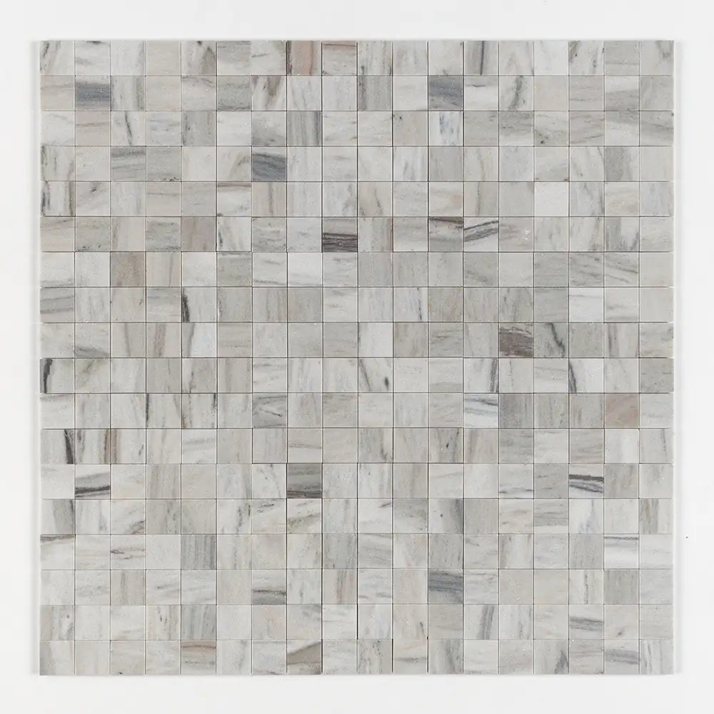 Skyline Honed Marble 2X2 Square Mosaic 12X12 Skyline Honed – Elit Tile