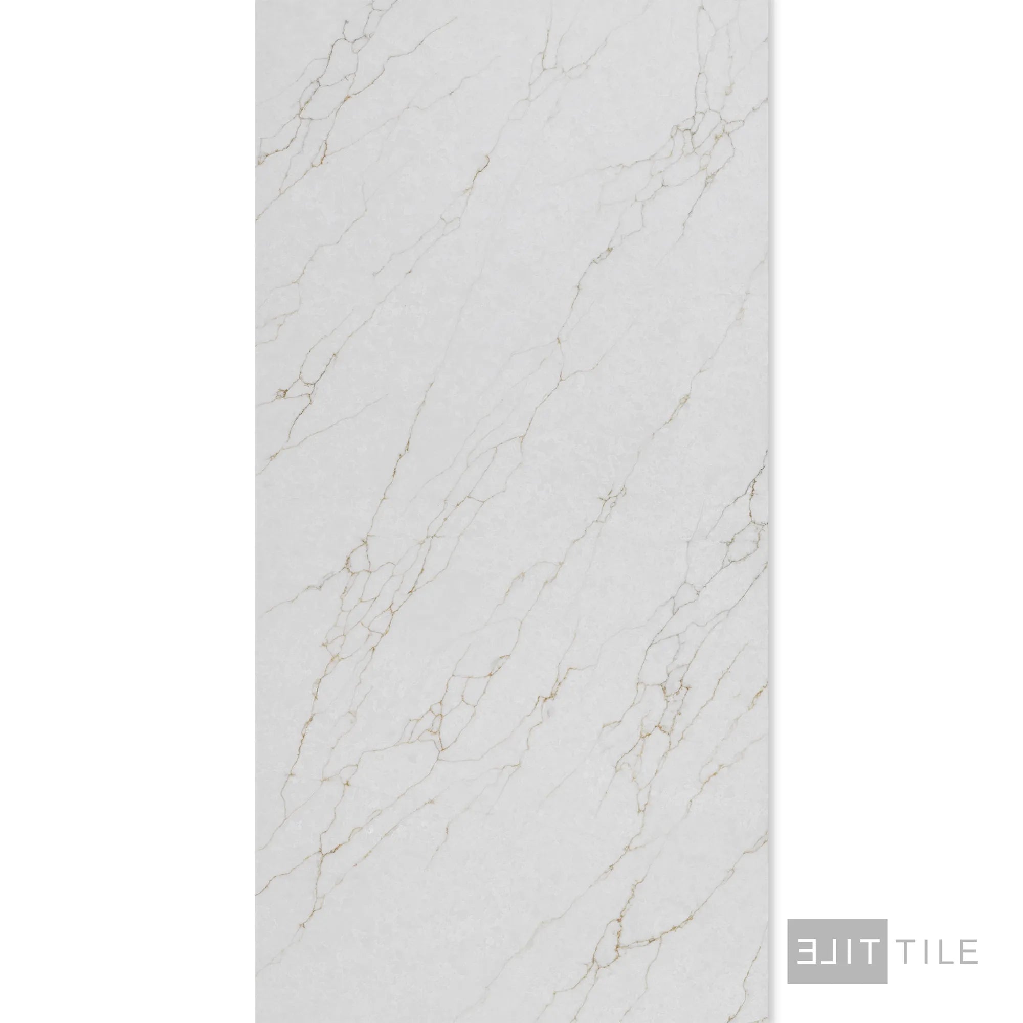 Quartz Prefab Countertop Right 9'X'2' Venation Oro Polished – Elit Tile