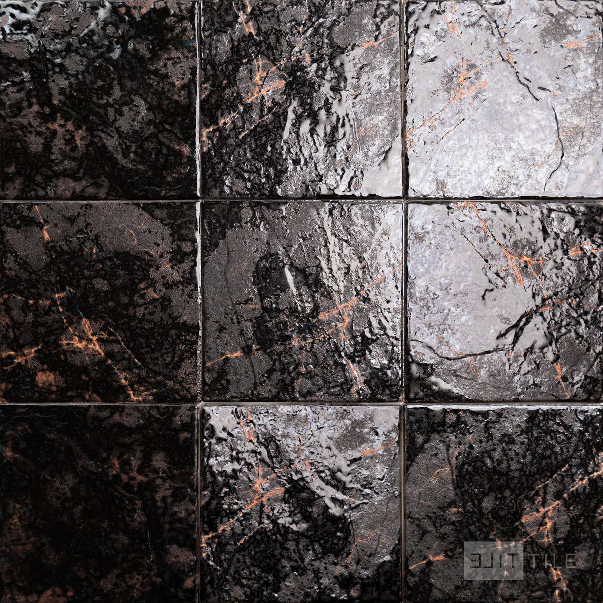 Saga 6X6 Bronze Semi Gloss – Elit Tile