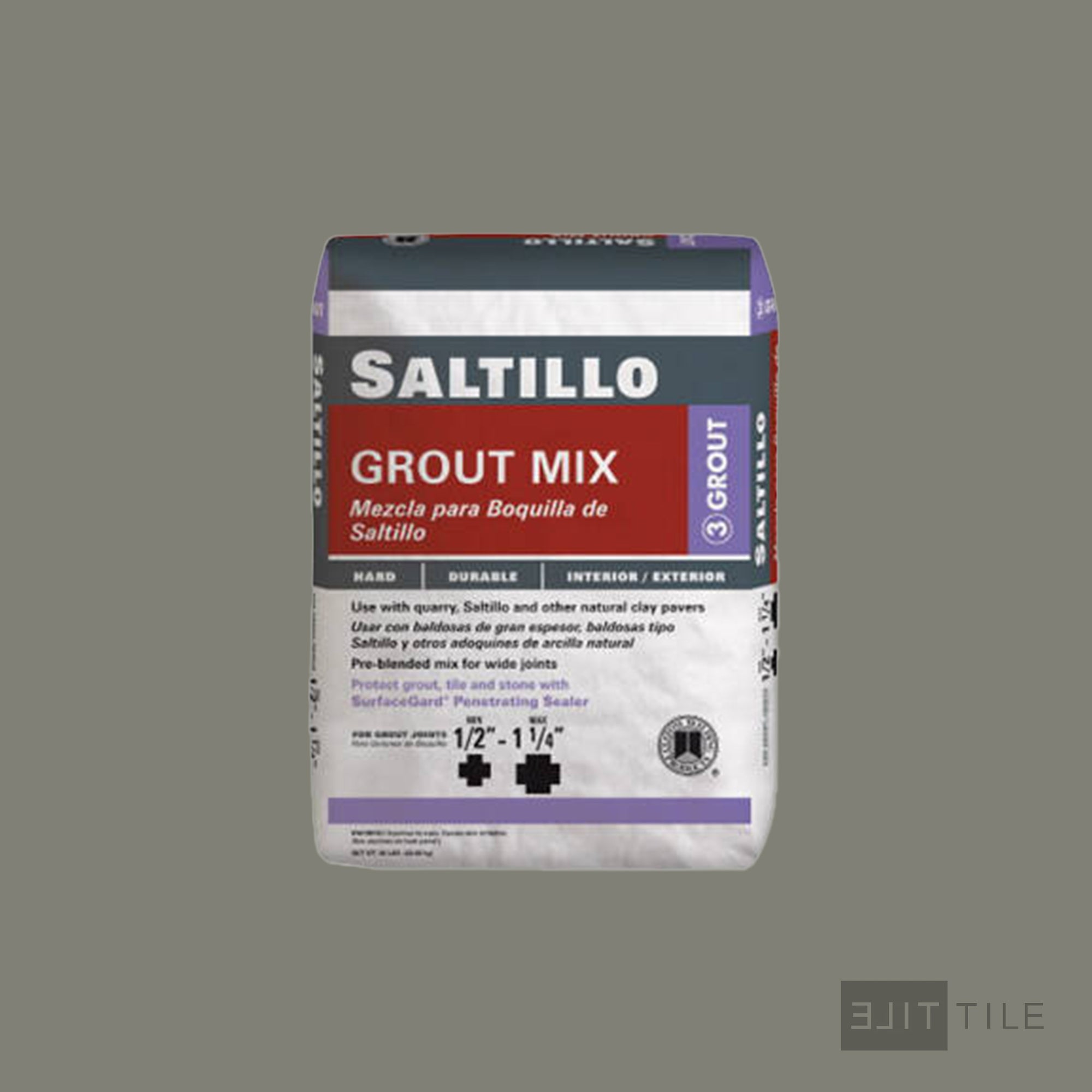 Saltillo Grout 9 50 Lbs Natural Gray – Elit Tile