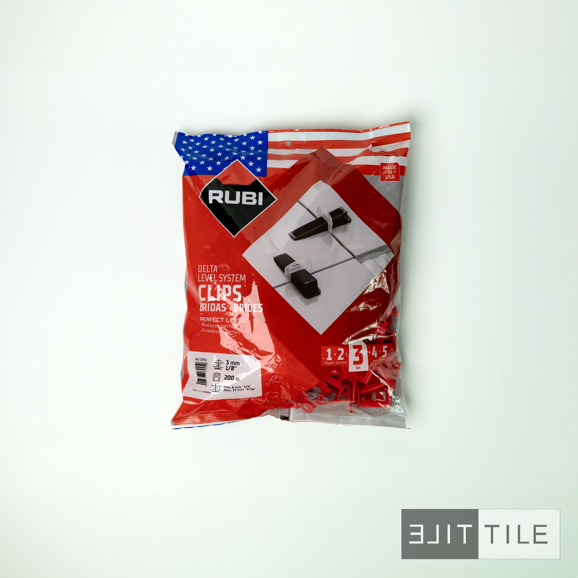 Delta Clips 1/8 in - 200 ct - Elit Tile