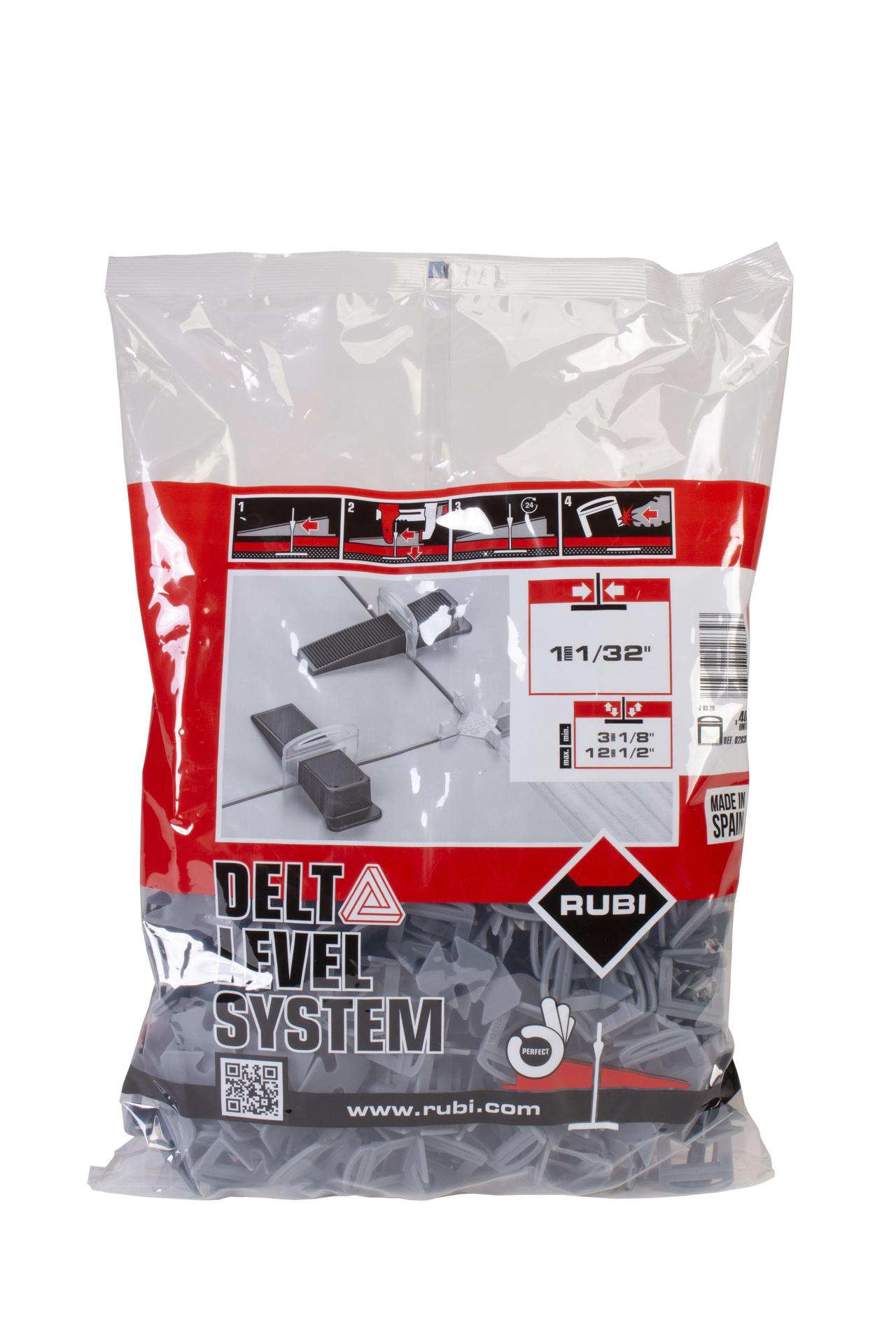 Delta Clips 1/32 in - 400 ct - Elit Tile