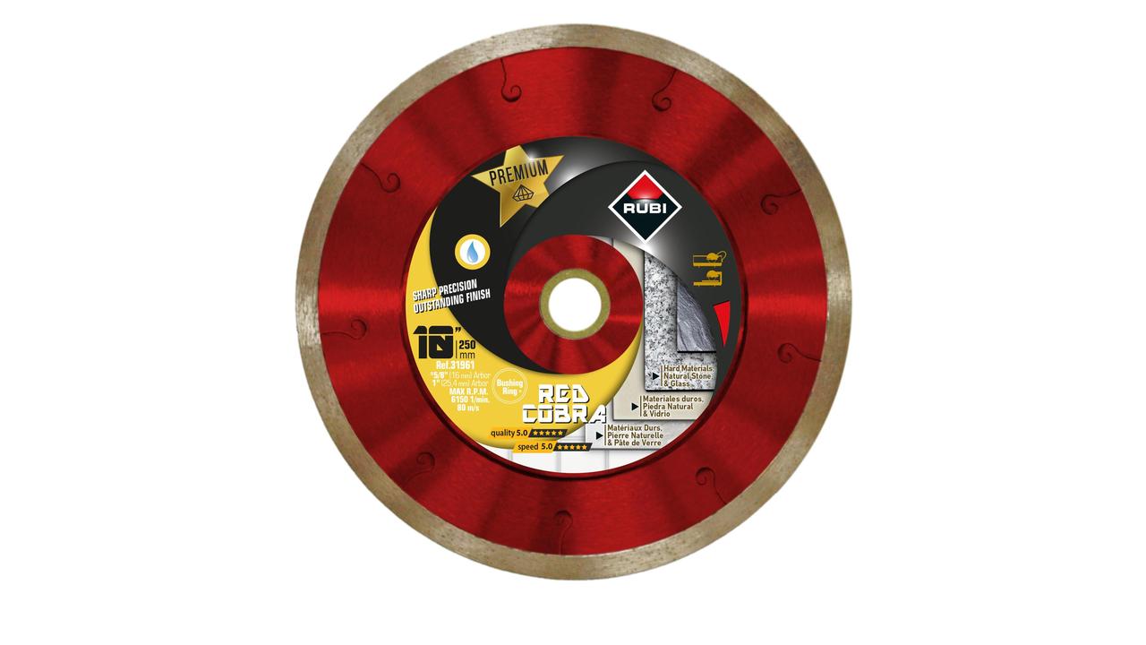 Red Cobra Premium Diamond Wet Blade 10 in - Elit Tile
